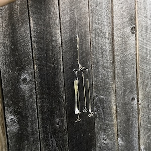 Mini Cocktail Curled Forks Adorable Wind Chime Handmade With Silver ...