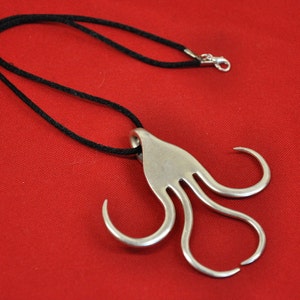 Funky Fork Style 003 Necklace Pendant Vintage Reclaimed Silverware ...