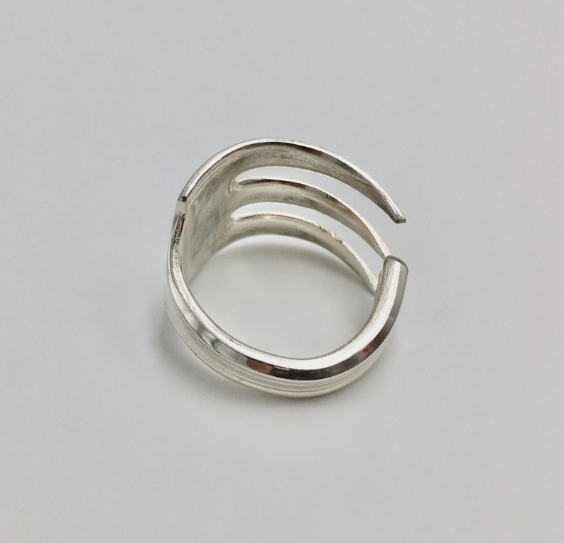 Cocktail Fork Ring - Etsy
