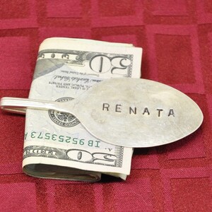 Spoon Money Clip Personalized - Etsy