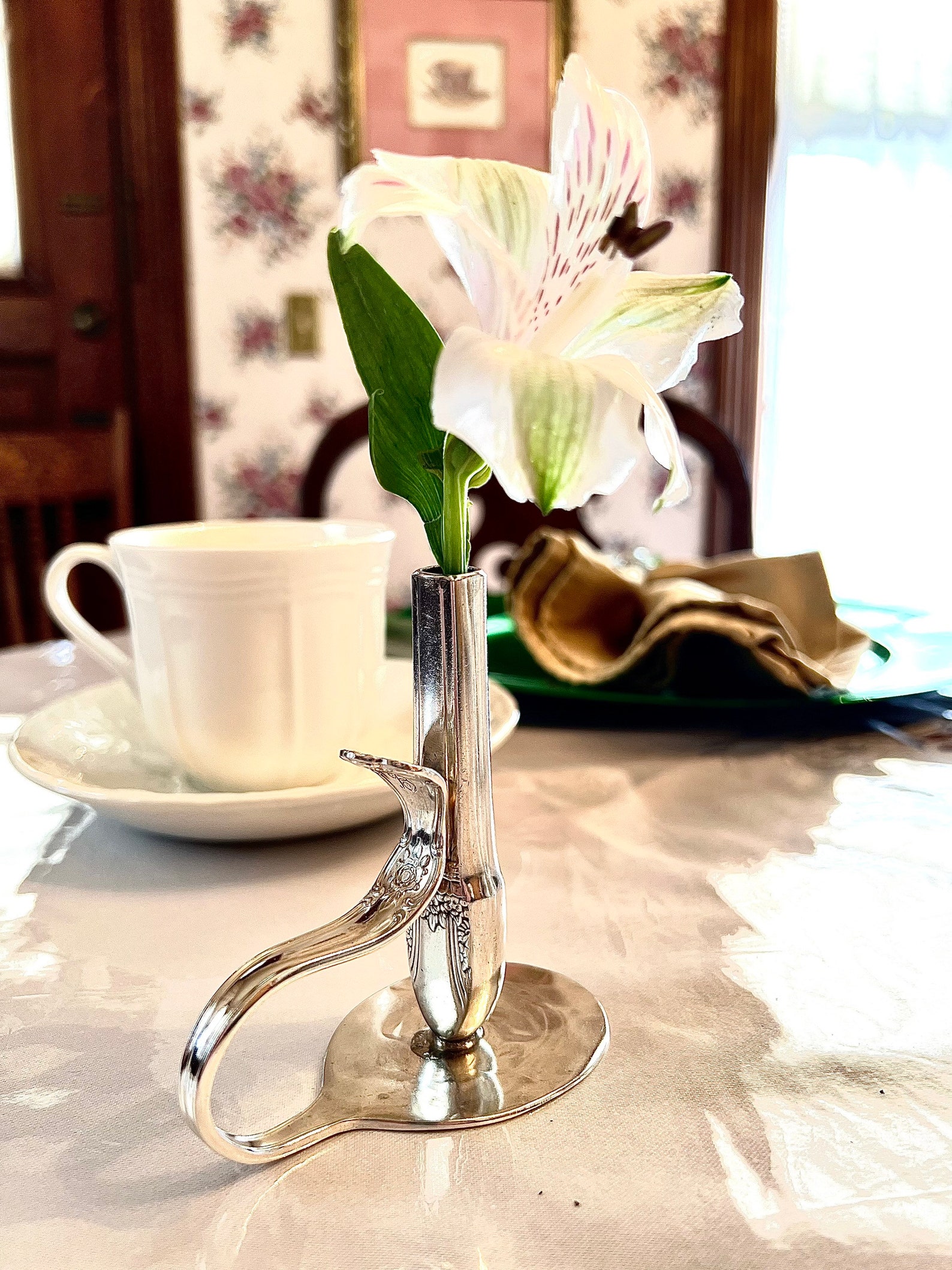 Spoon and Butter Knife BUD VASE - Etsy