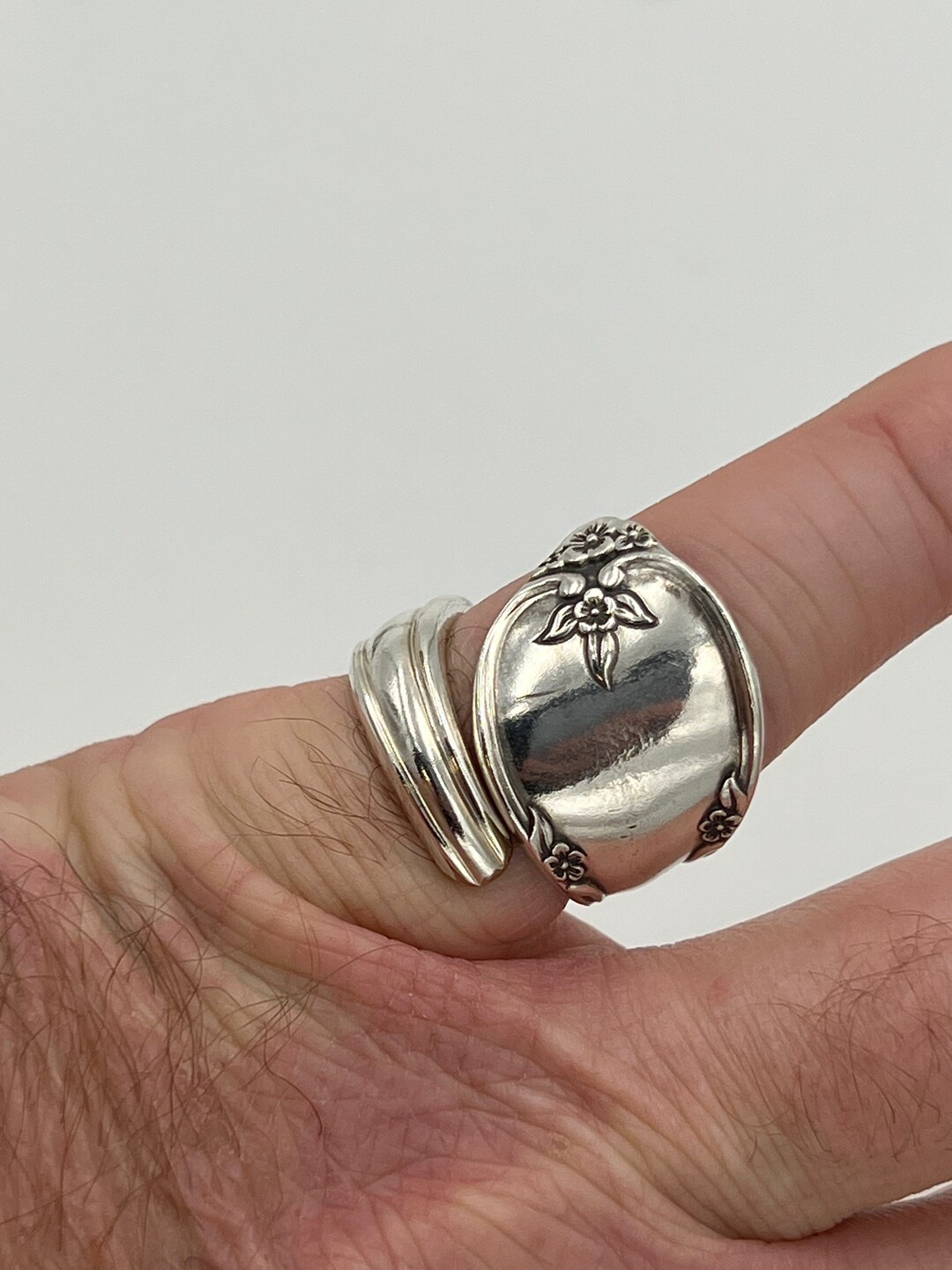 Spoon Ring Southern Splendor 1962 by Rogers Bros Vintage Reclaimed ...