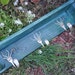 3 Funky Forks Coat Rack Shelf in Turquoise Stain Recycled Silverware - Etsy