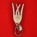 WEST SIDE Fork Keychain - Etsy