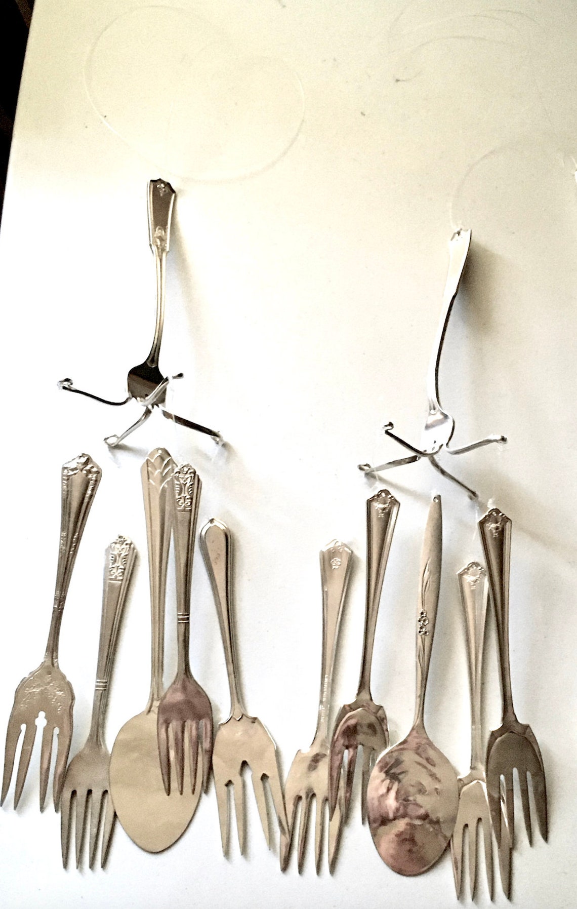 Beautiful Fork and Spoon Wind Chime Made With Antique Silverware - Etsy