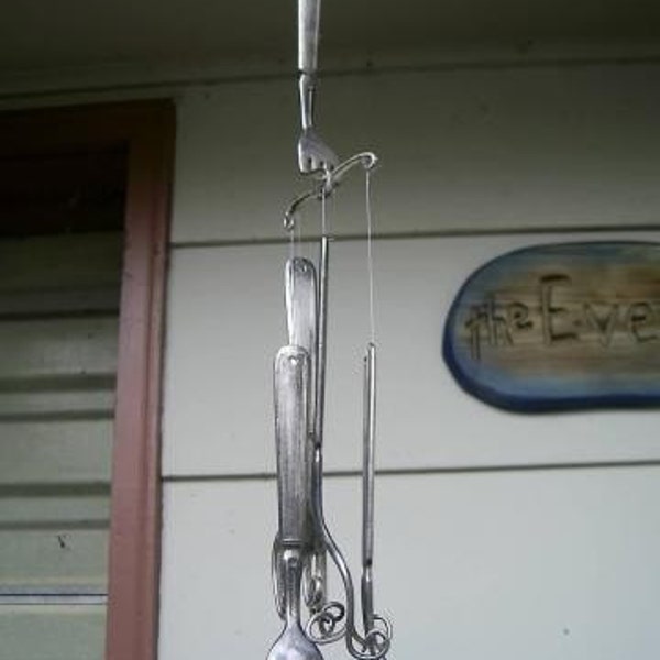 Silverware Windchime - Etsy