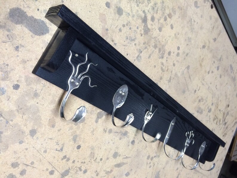 Funky Forks Knife Peace and Spoon Man Vintage Silverware Hooks - Etsy