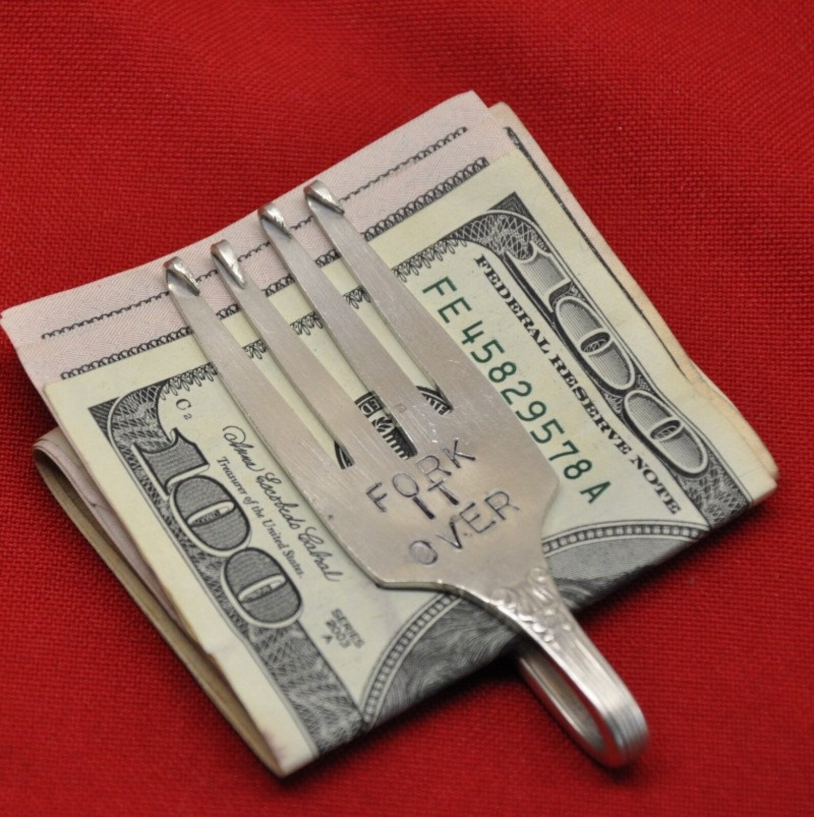 Fork It Over Money Clip Groomsmen Wedding Gift - Etsy