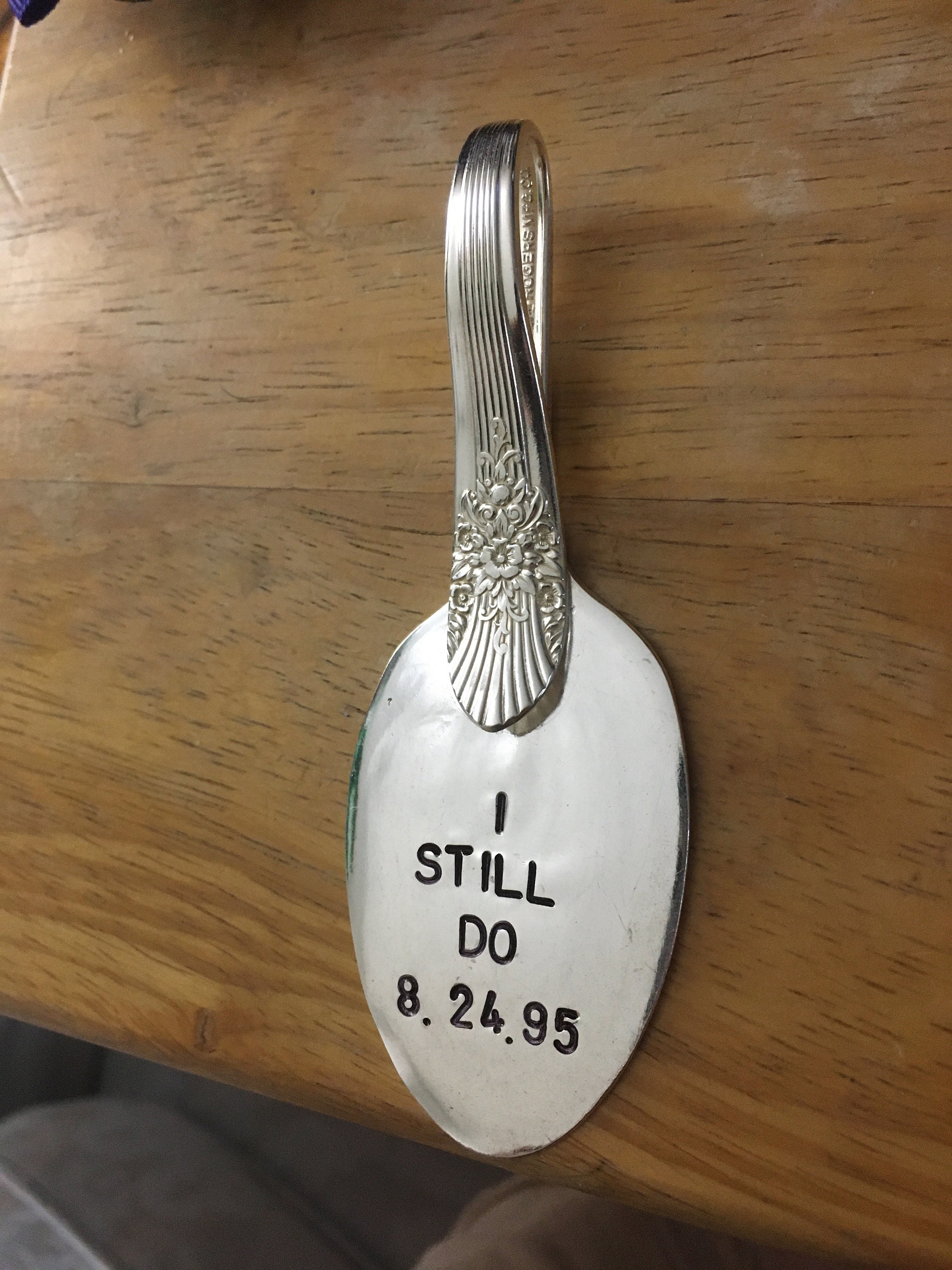 Silver Spoon Ornament PERSONALIZED | Etsy