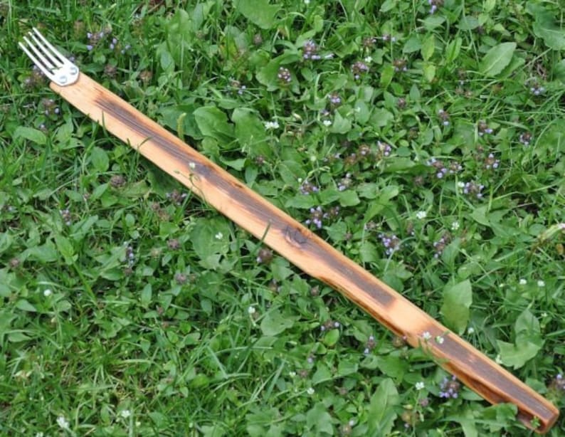 FUN Fork Back Scratcher - Etsy UK