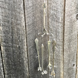 Mini Cocktail Curled Forks Adorable Wind Chime Handmade With Silver ...