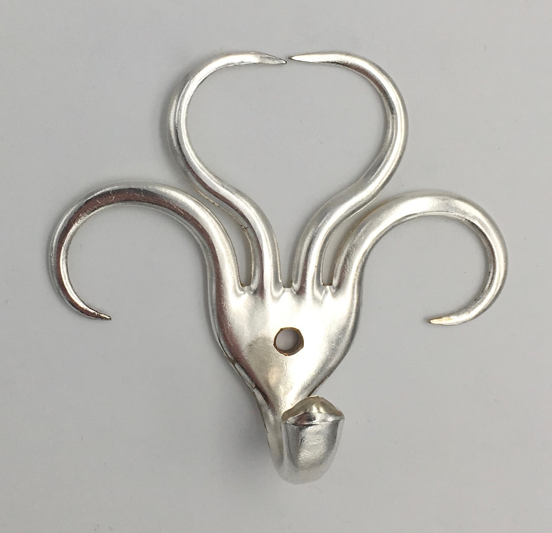 Funky Fork Style 003 Small Hook for Keys Jewelry - Etsy