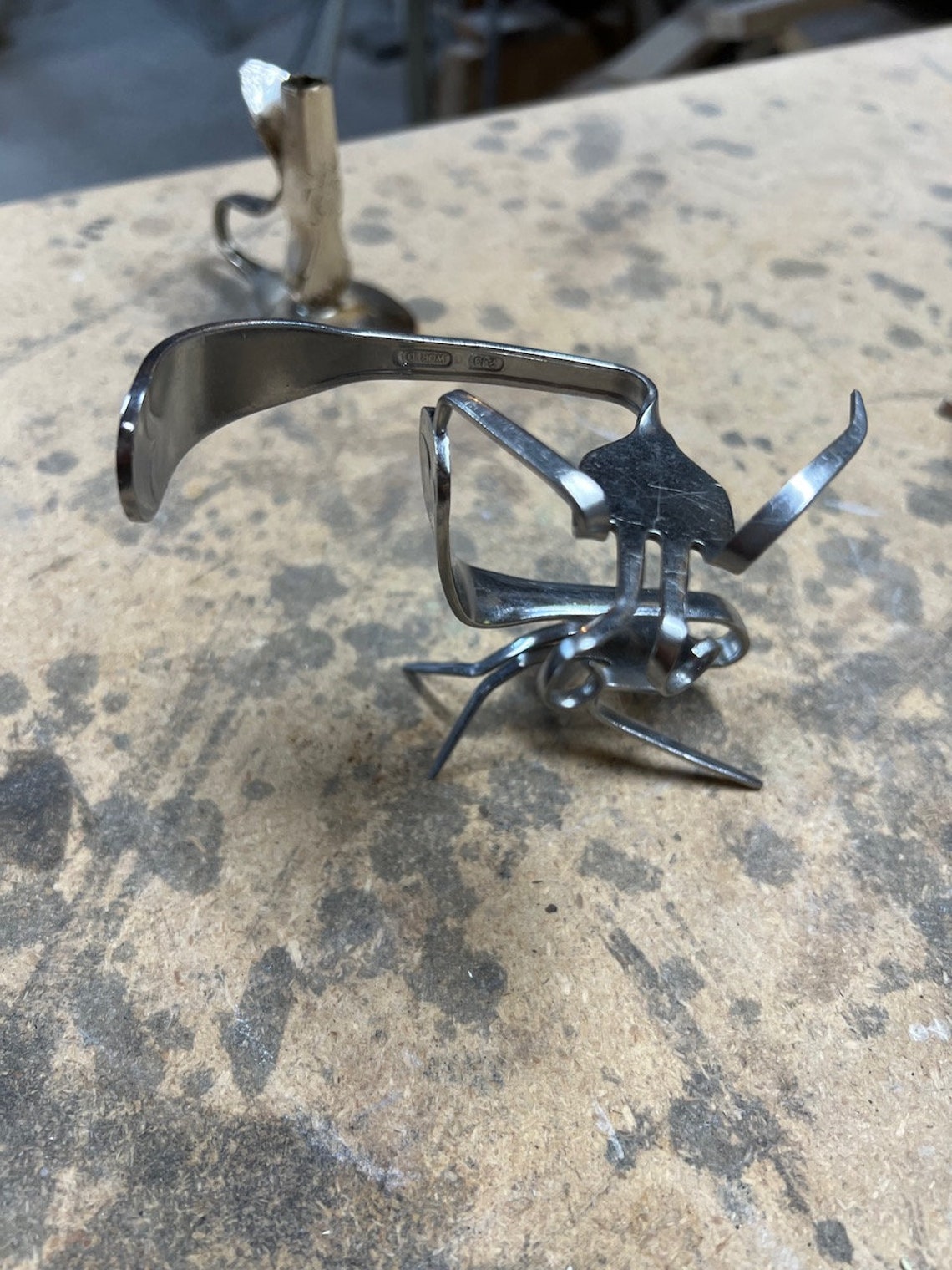 Flying Dragon Fork Art Sculpture - Etsy