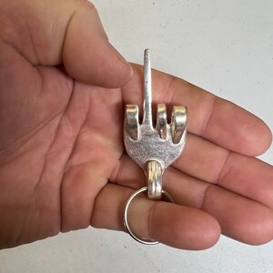 Fork U Silverware Keychain Keyfob Gag Gift Reclaimed Funny Flatware ...