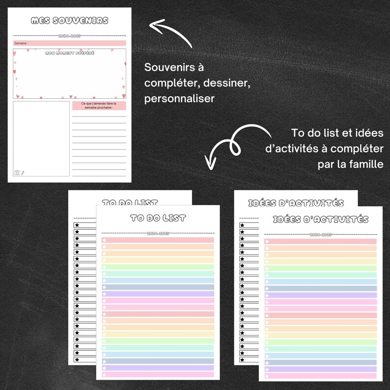Editable and Printable 2024-2025 School Schedule | School Calendar ...
