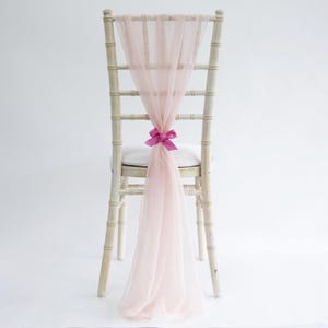 Georgette Chiffon Vertical Drapes Various Colours for Weddings Parties ...