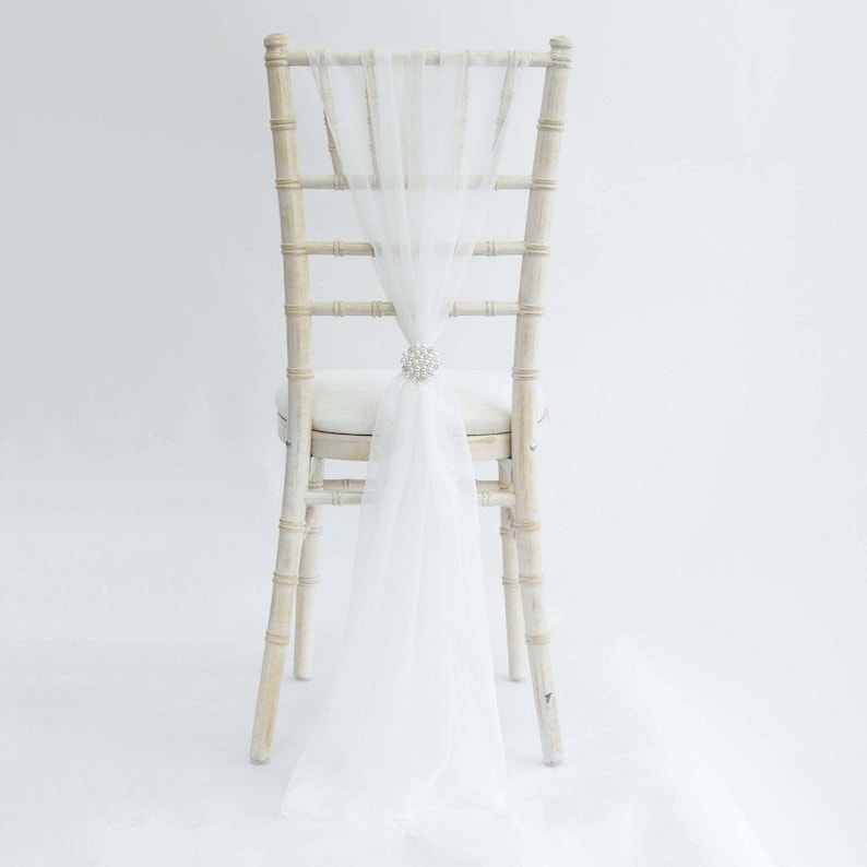 Georgette Chiffon Vertical Drapes Various Colours for Weddings Parties ...