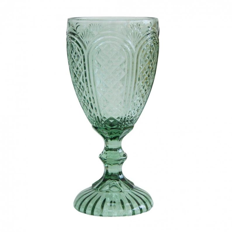 Glass Goblet 10104 Six Colours Available for Weddings Events Parties ...