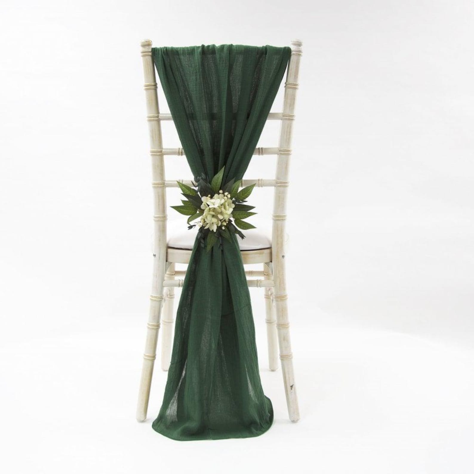 Cheesecloth Vertical Chair Drapes Various Colours Chair Decor Boho ...