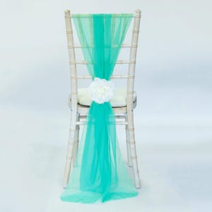 Georgette Chiffon Vertical Drapes Various Colours for Weddings Parties ...