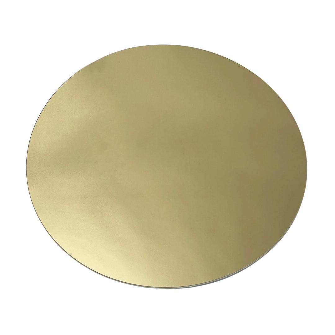 Gold Mirror Plate 40cm for Weddings Events Parties Home Decor Table ...