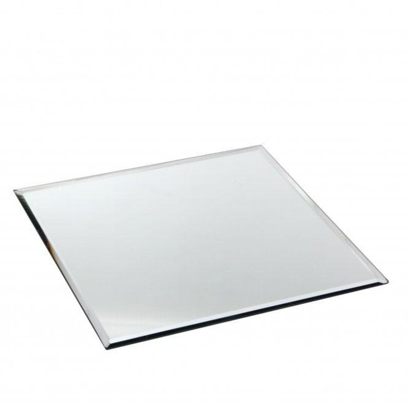 Mirror Plates Round or Square in Various Sizes for Dining Weddings ...