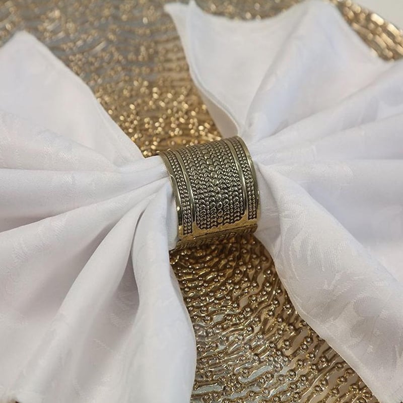 Vintage Gold Napkin Ring - Etsy UK