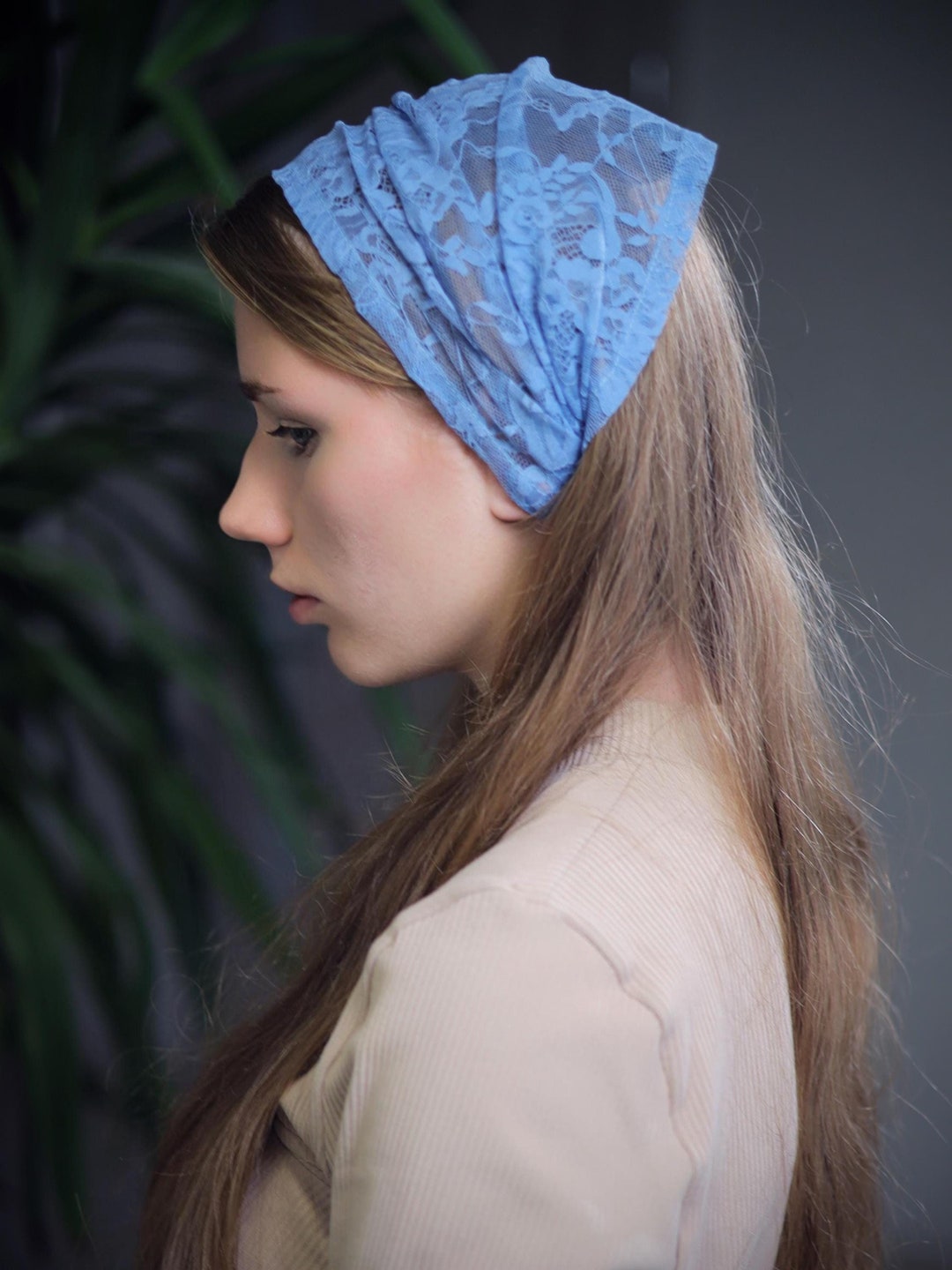 Lace Headband With Adjustable Fasteners - Etsy