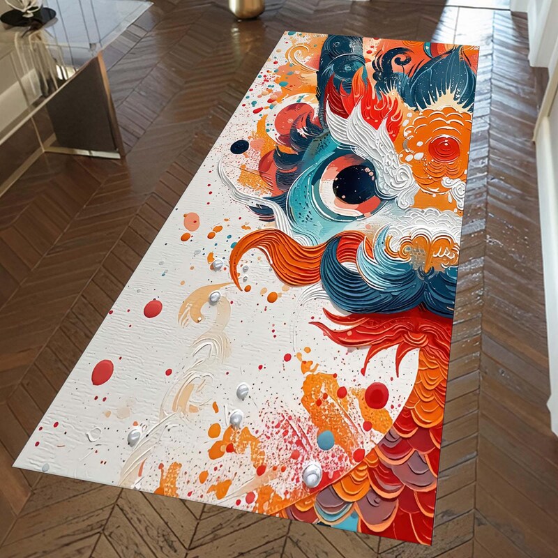 Modern Abstract Rug - Etsy