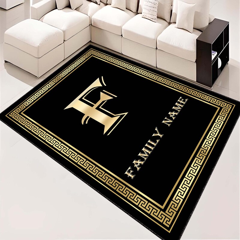 Monogram Rugs - Etsy