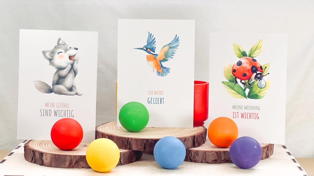 25 Affirmation Cards for Children: Courage Cards Including Packaging ...