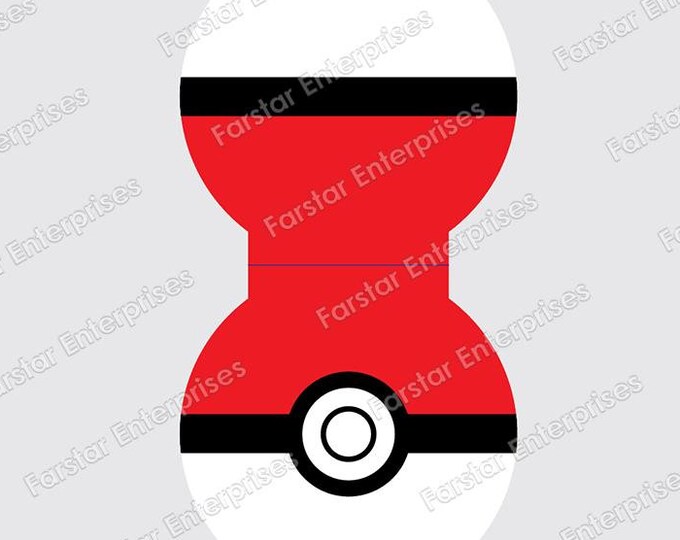 Poke Ball Card SVG - Etsy