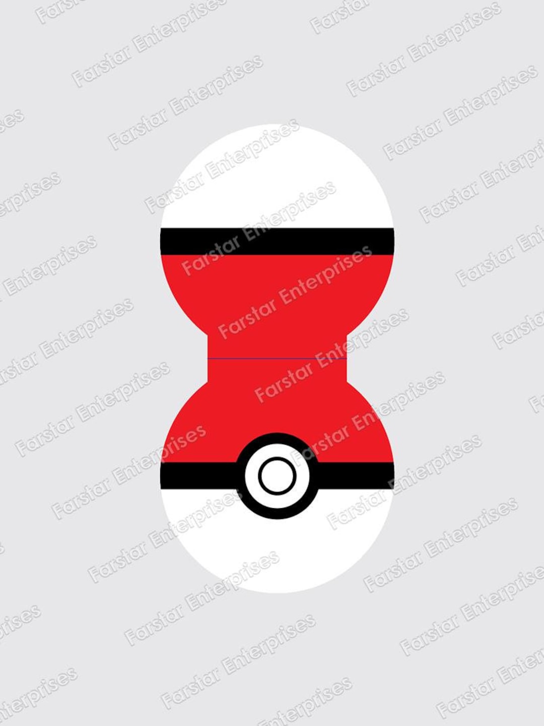 Poke Ball Card SVG - Etsy