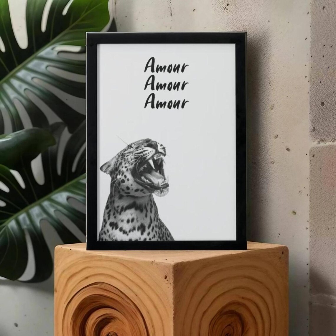 Amour Panthère Poster - Etsy