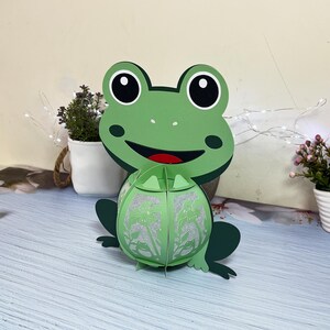 DIY Frog Lantern SVG – Paper Lamp for Cricut, Silhouette (PDF) - Etsy