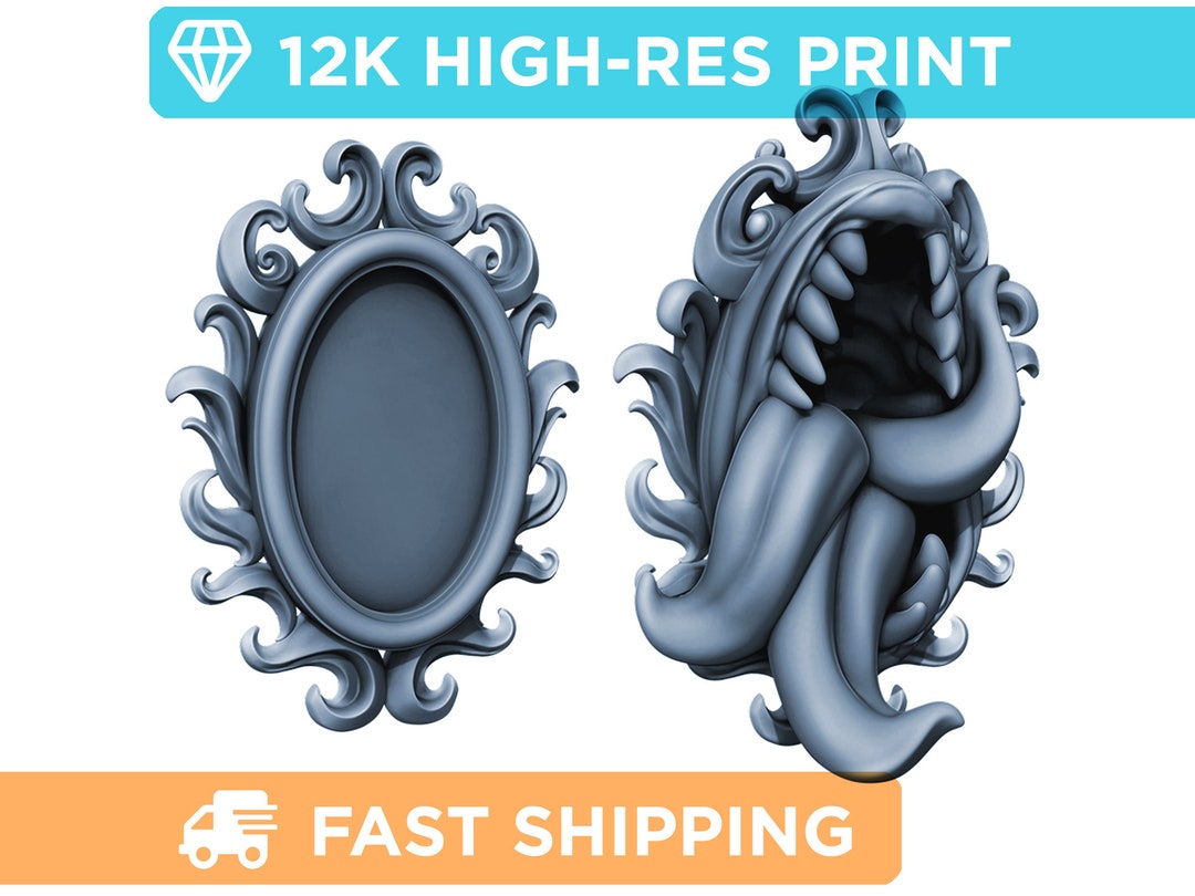 Mirror and Mimic Set Dnd Miniature 32mm Scale D&D - Etsy