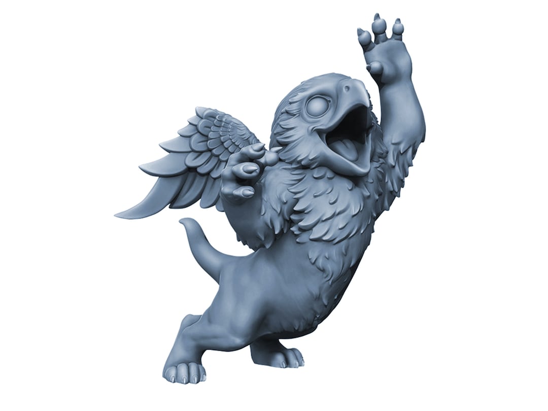 Baby Griffon Hippogriff Griphon Chick Dnd Miniature 32mm - Etsy