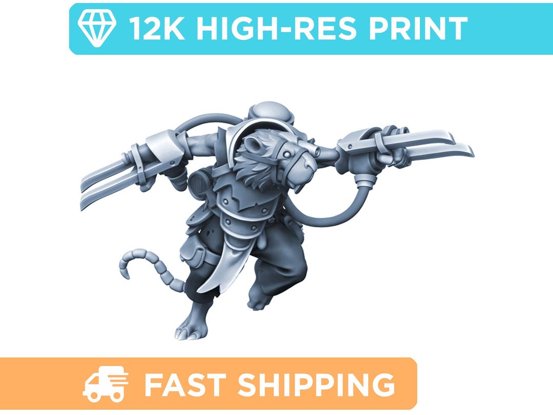 Ratfolk Executioner | Dnd Mini - Role Playing Miniature - D&D ...