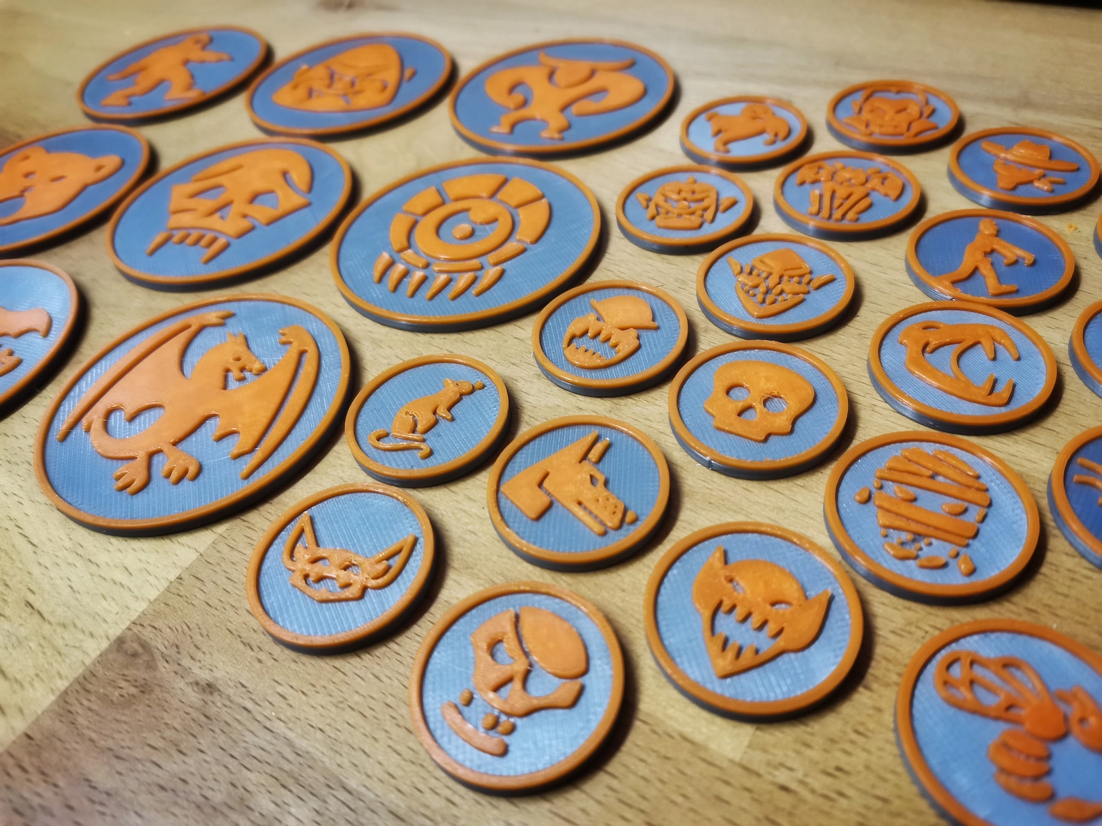 Dnd Monster Token Set of 30 - 3D Printable STL Download - Etsy