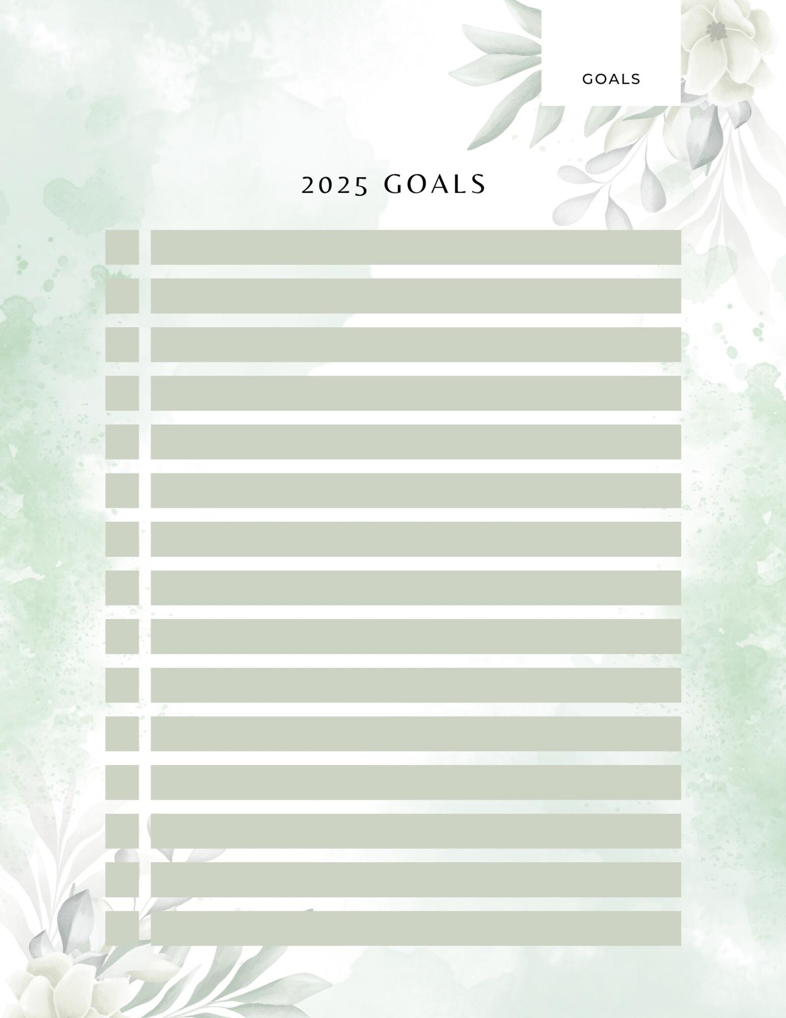 2025 Printable Planner | Minimalist Weekly & Monthly Planner ...