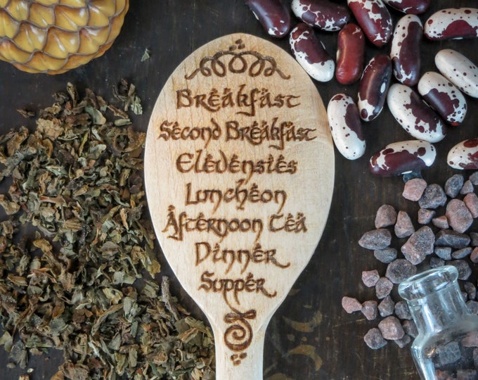 Wooden Spoon Hobbit Meals Breakfast Elevensies Luncheon Dinner Supper ...