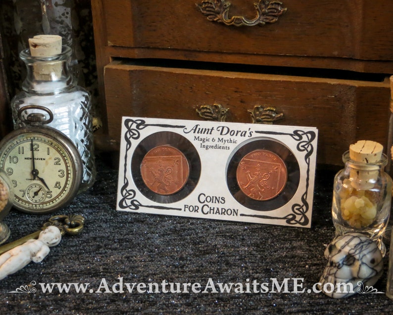 Coins for Charon - Ferryman River Styx Greek International Coins ...