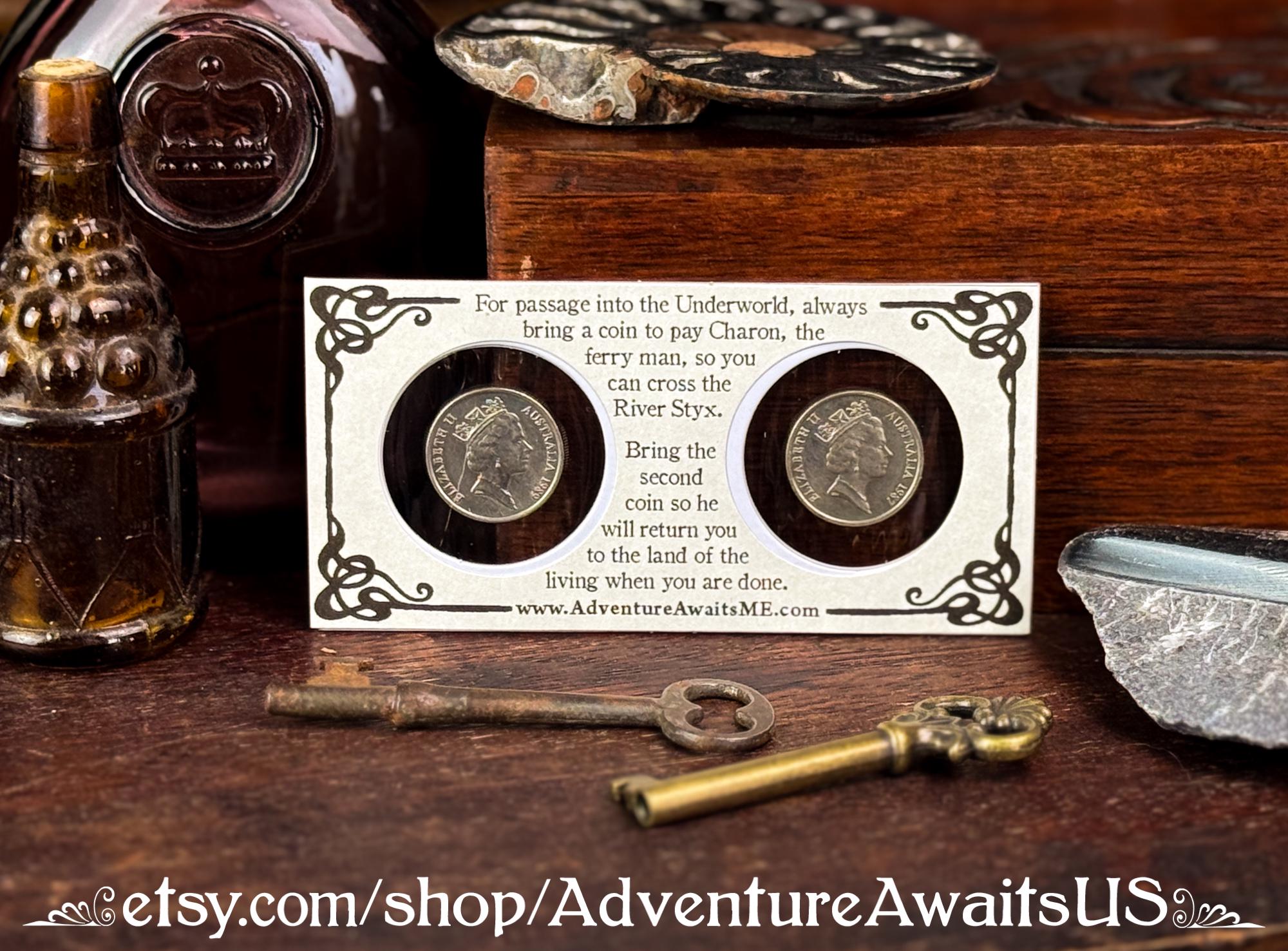 Coins for Charon - International Coins, Ferryman River Styx, Magical ...
