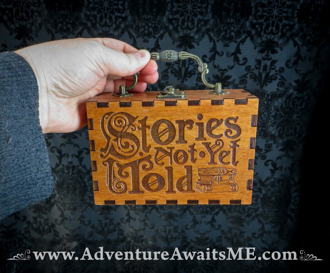 Stories Not yet Told Large Laser Cut Wood Box Miniatures | Etsy