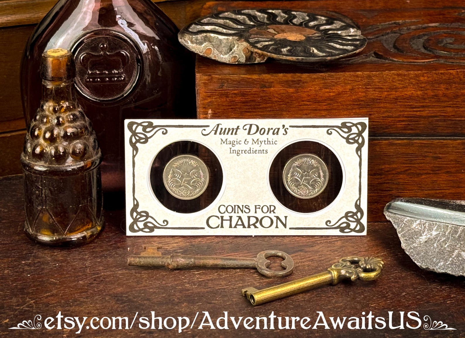 Coins for Charon - International Coins, Ferryman River Styx, Magical ...