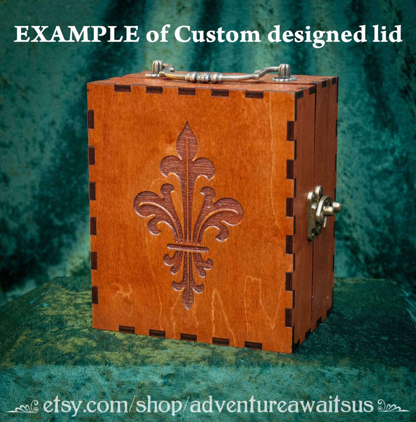 Box of Magic Wood Box Alchemy Herbalist Root Work Pagan - Etsy