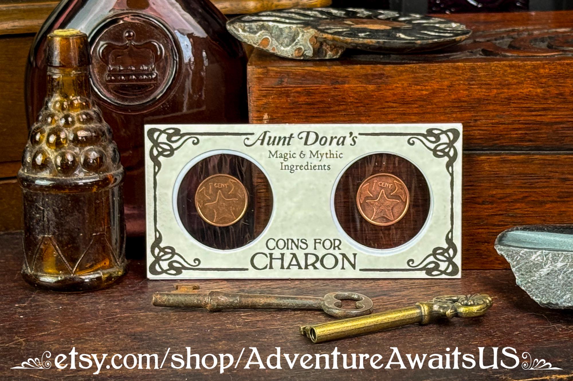 Coins for Charon - International Coins, Ferryman River Styx, Magical ...