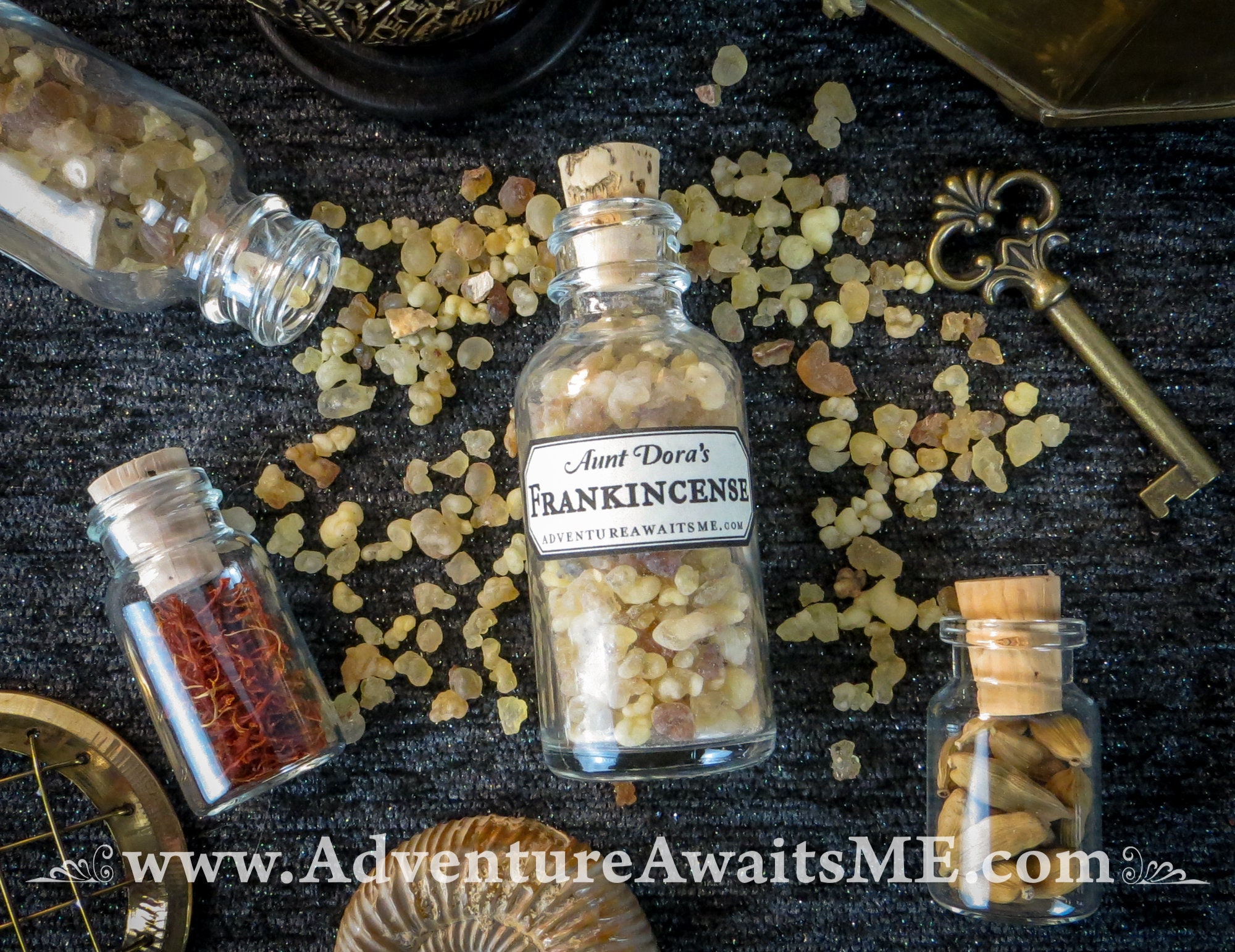 Frankincense - Aunt Dora's Magic & Mythic Ingredients, Incense Resin ...