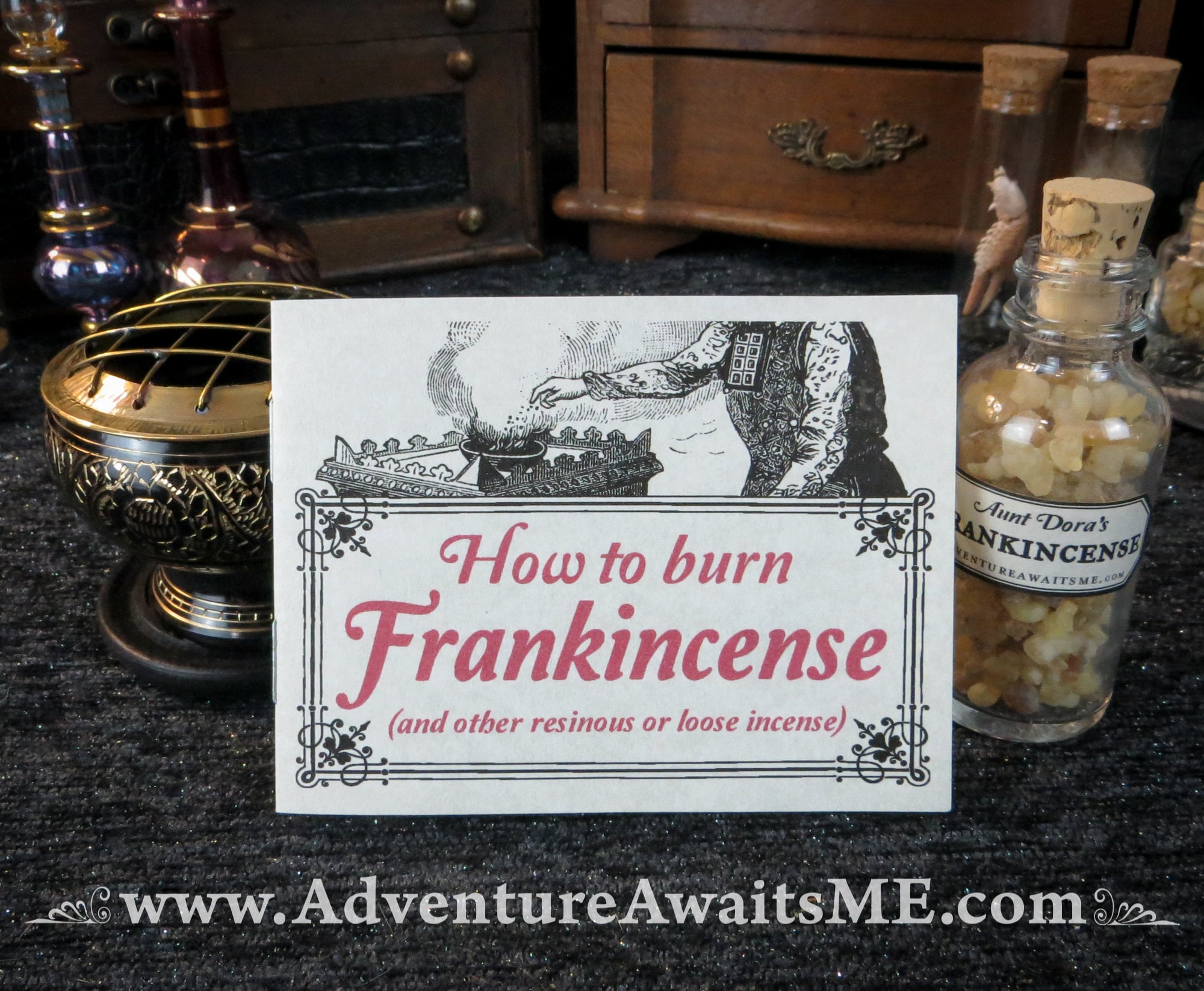 Frankincense Aunt Dora's Magic & Mythic Ingredients | Etsy