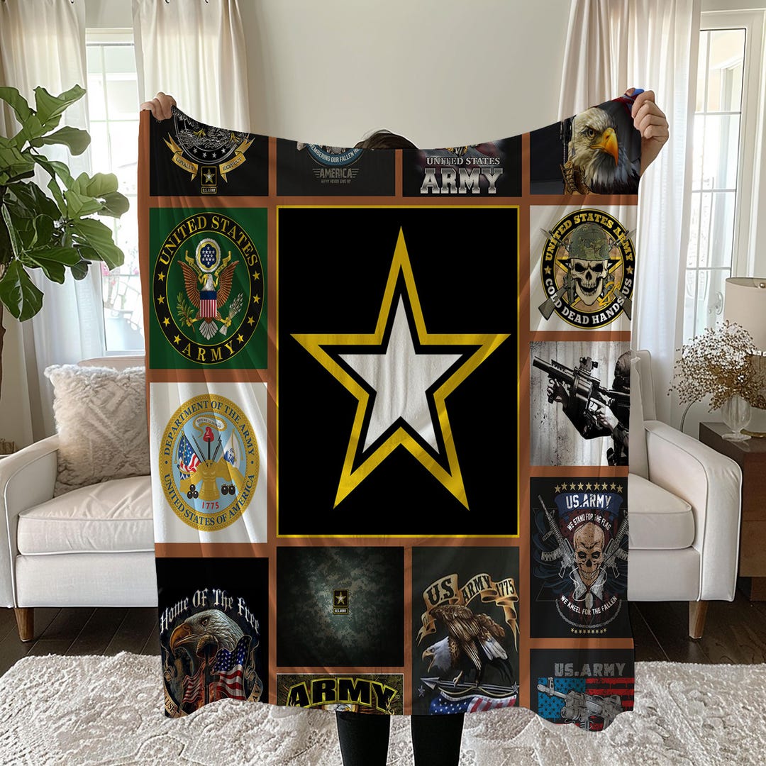 US Army Blanket, US Army Throw Blanket, America Military Blanket ...
